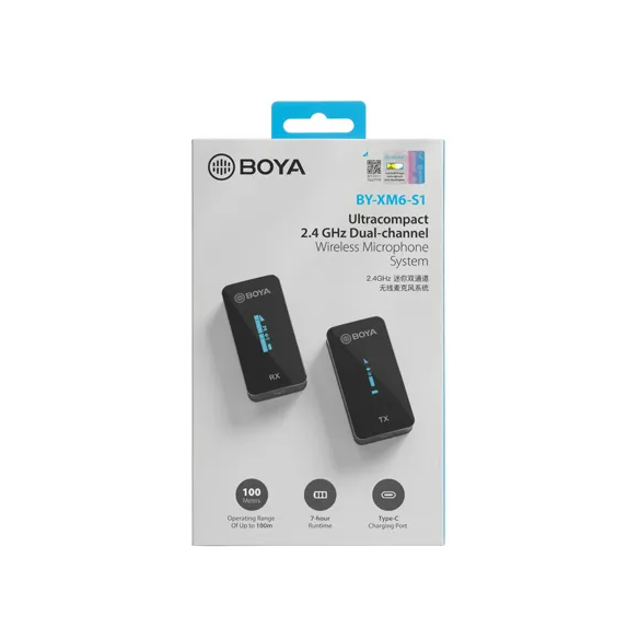 Boya Wireless Microphone – Crayons Corp